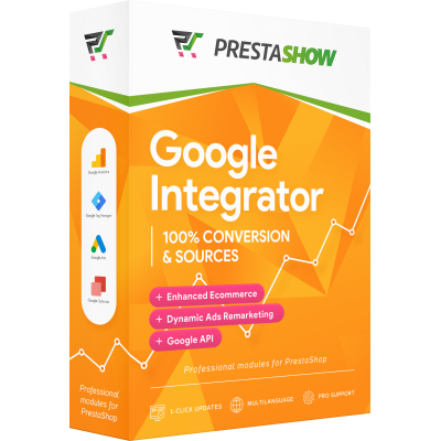 PrestaShop Google Integrator - GA4, GTM and Google Ads